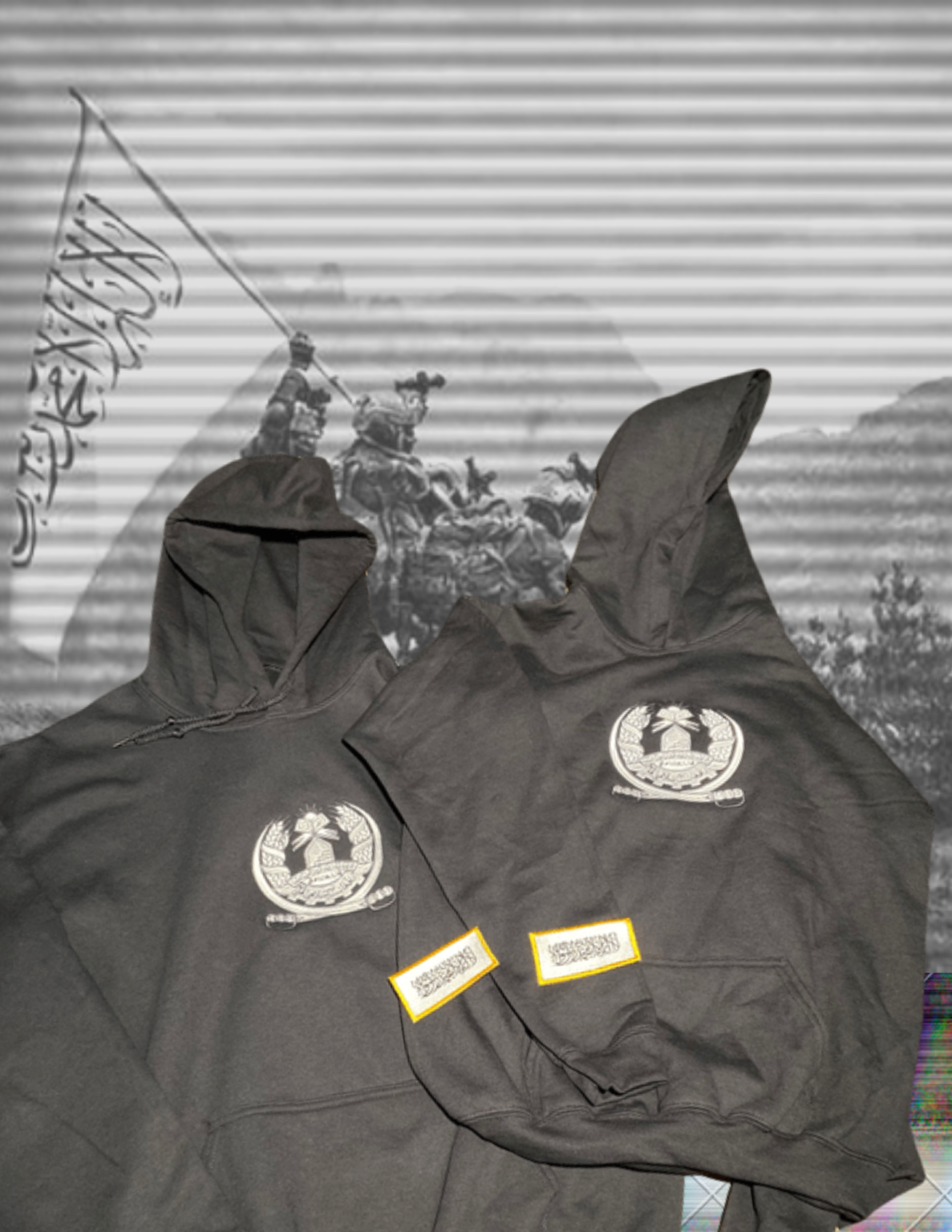 Taliban Islamic Emirate of Afghanistan Embroidered Hoodie - 3SJ Shop ...