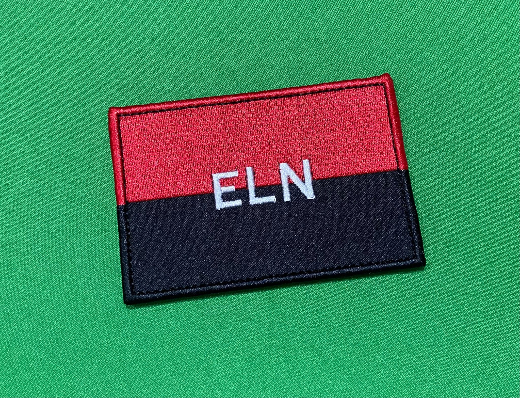 ELA Colombia National Liberation Army Flag Patch - 3SJ Shop – Rare ...