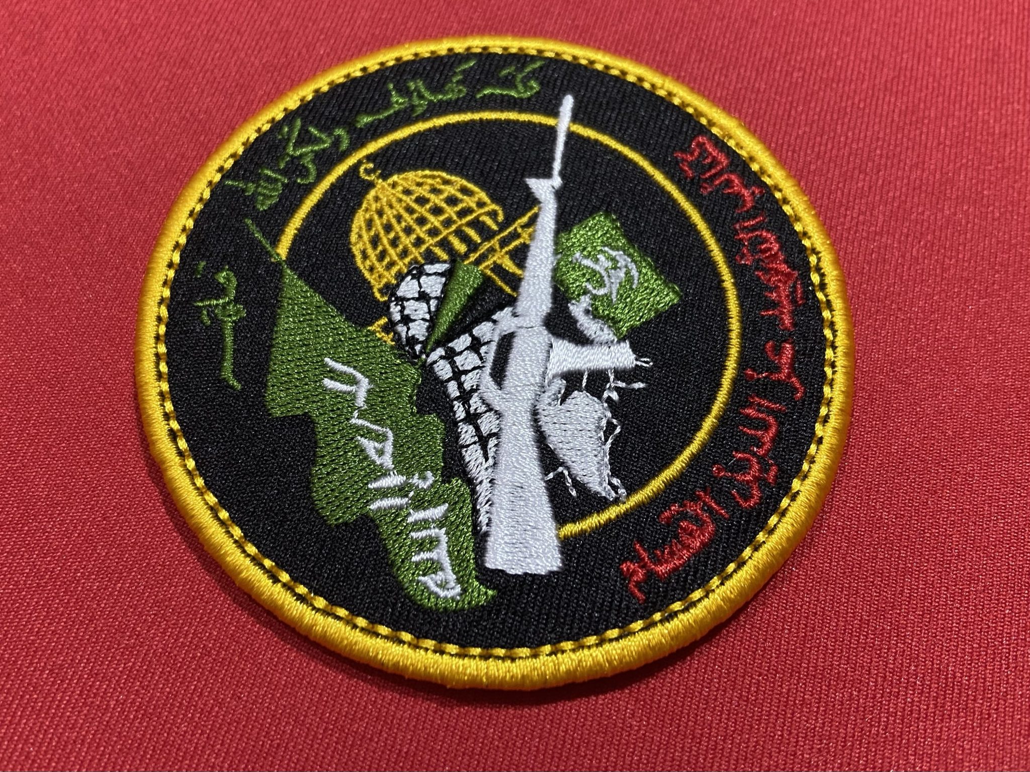 Hamas Izz ad-Din al-Qassam Brigades Patch - 3SJ Shop – Rare & Custom ...